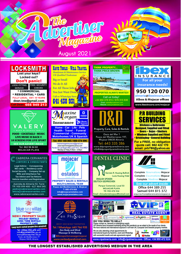 The Advertiser Mojácar – The longest established advertising medium in ...